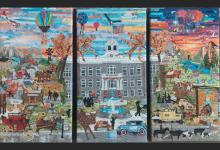 Collage quilt to benefit Hospice Christmas Auction | St. Charles Health